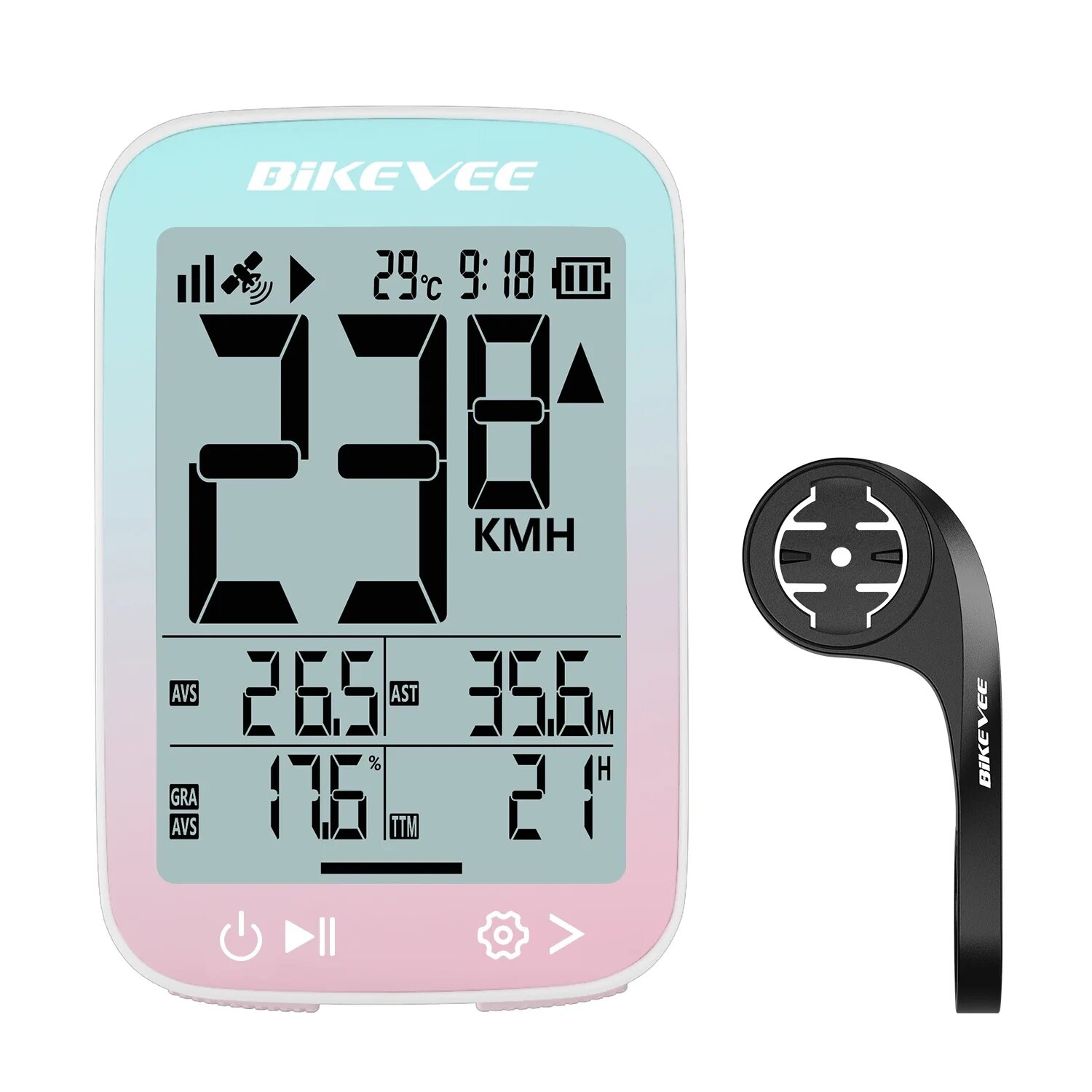 Bikevee GPS велокомпьютер