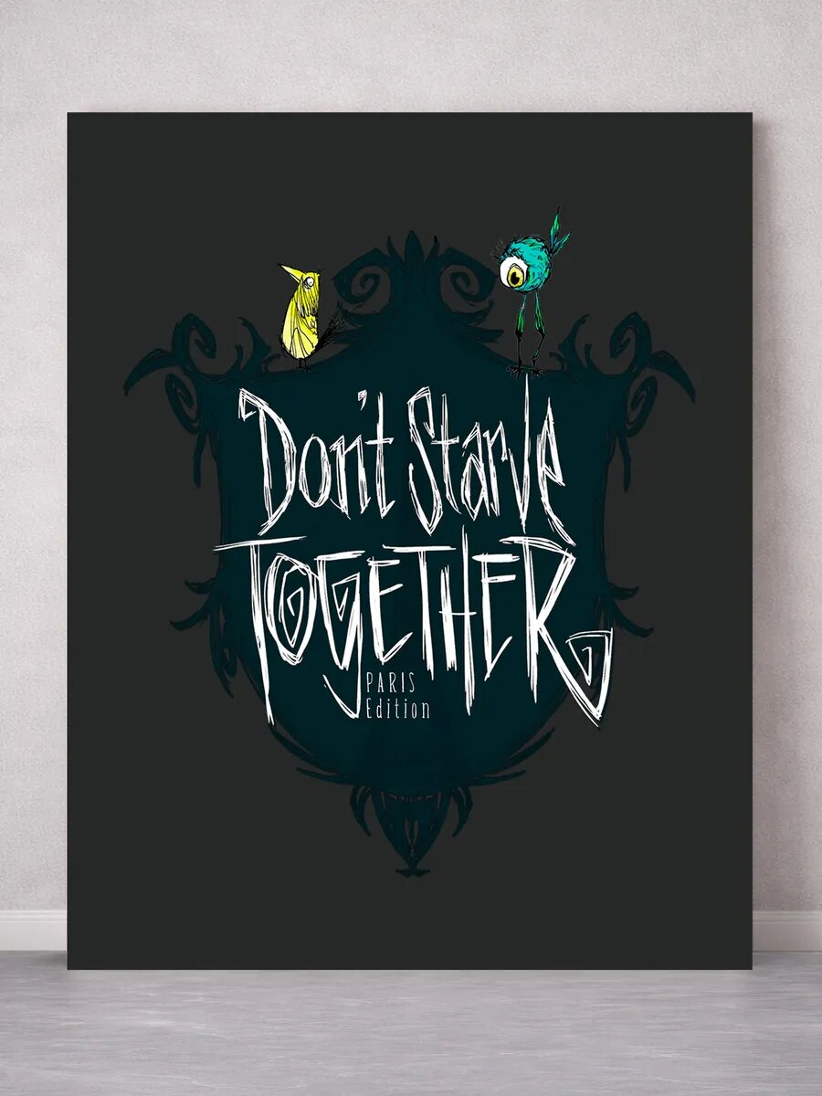 Картина на стену 40х50 см Don`t Starve Together