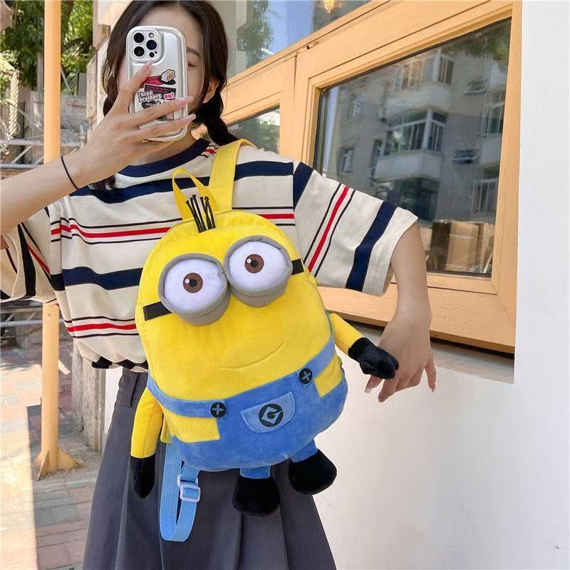 Мягкий рюкзак миньон Universal Despicable Me для повседневного использования