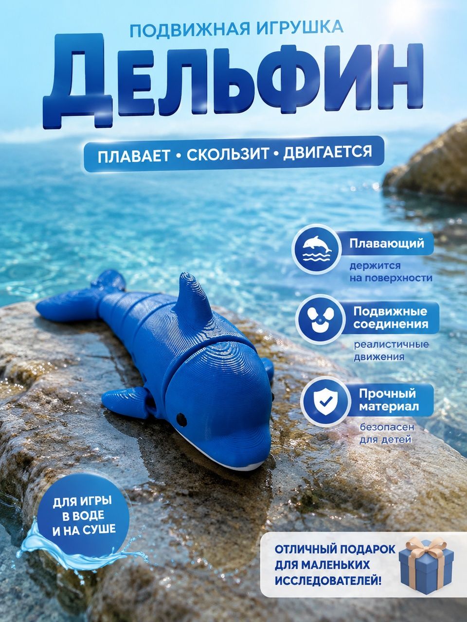 Подвижный дельфин