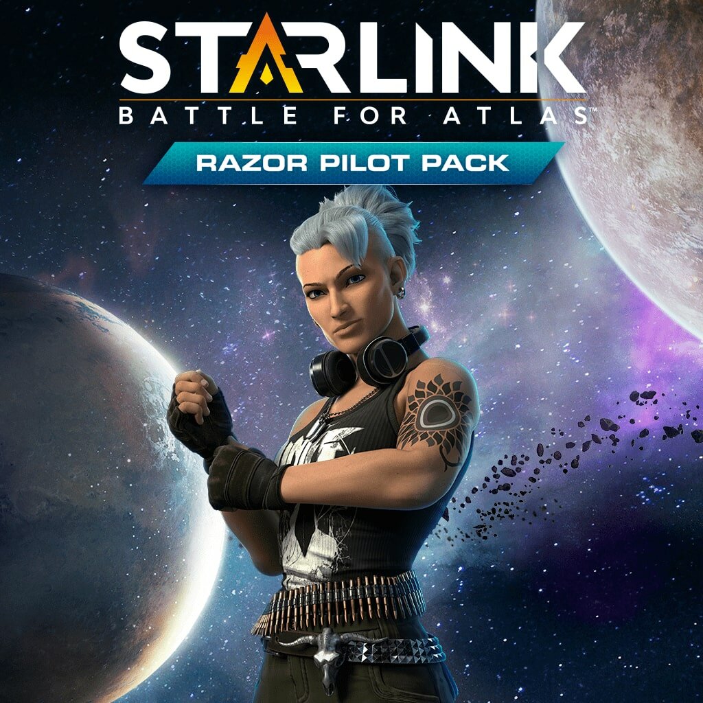 Дополнение Starlink: Battle for Atlas - Razor Pilot Pack, цифровое издание PlayStation 4, регион Индонезия / код пополнения баланса