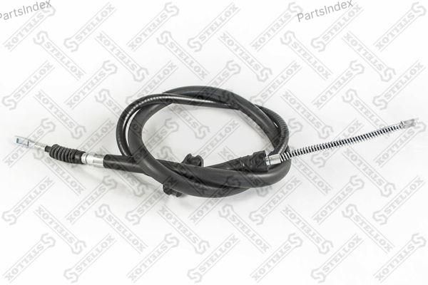 Трос ручного тормоза правый Audi 80 87>drum, STELLOX 2998512SX