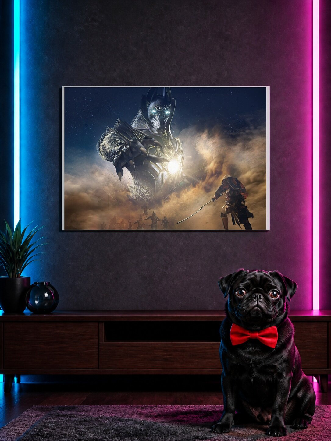 Плакат Assassin's Creed — загадочная игровая вселенная дл A3
