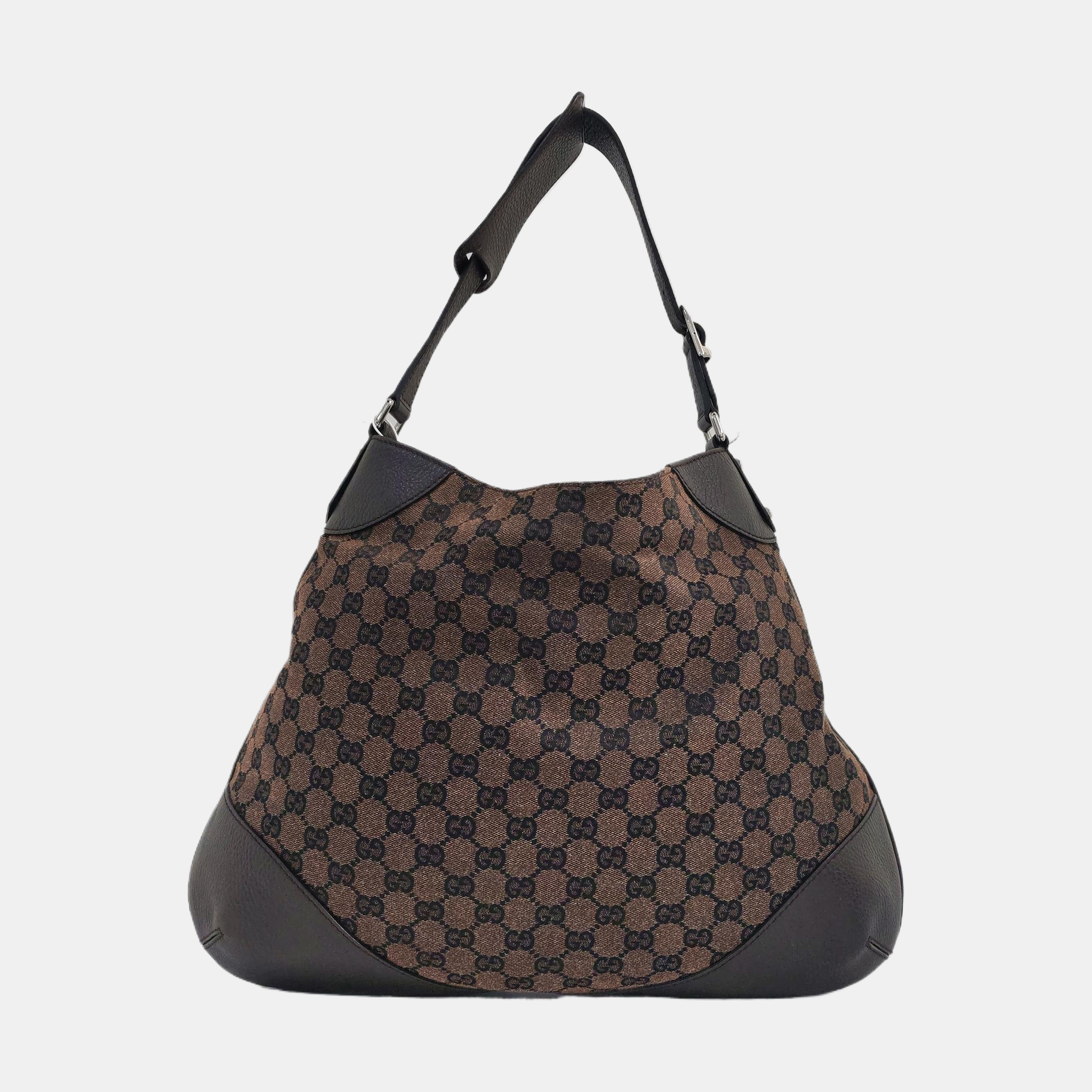 Сумка GUCCI Hobo, коричневый — фото 1
