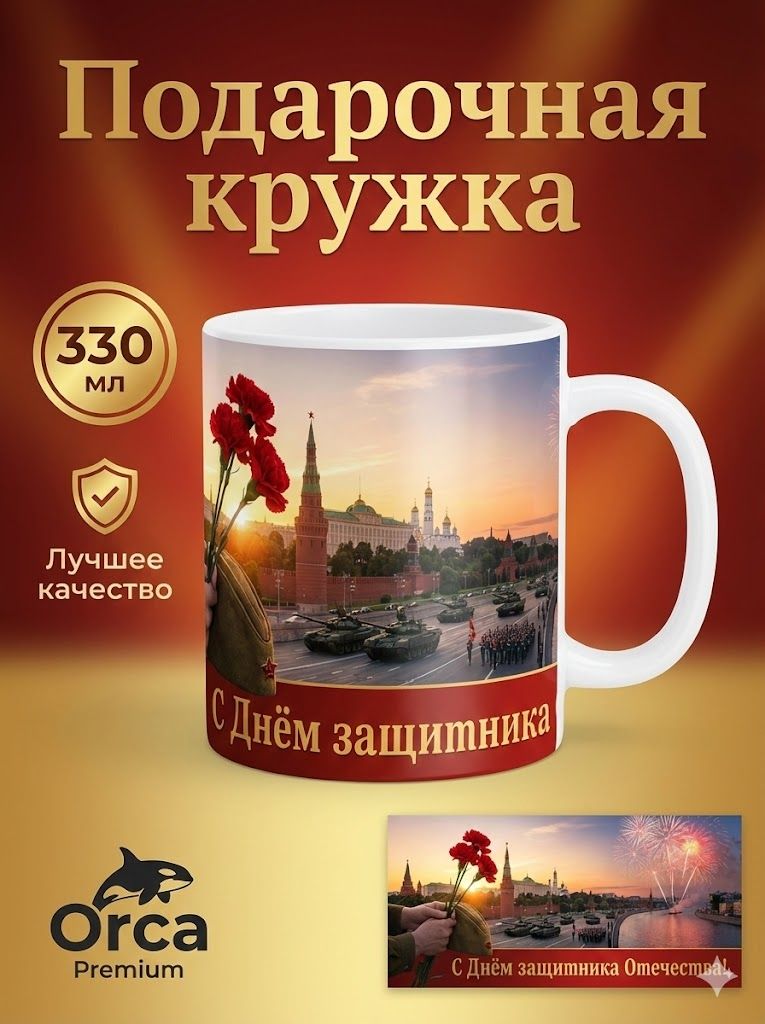Кружка подарочная с 23 февраля