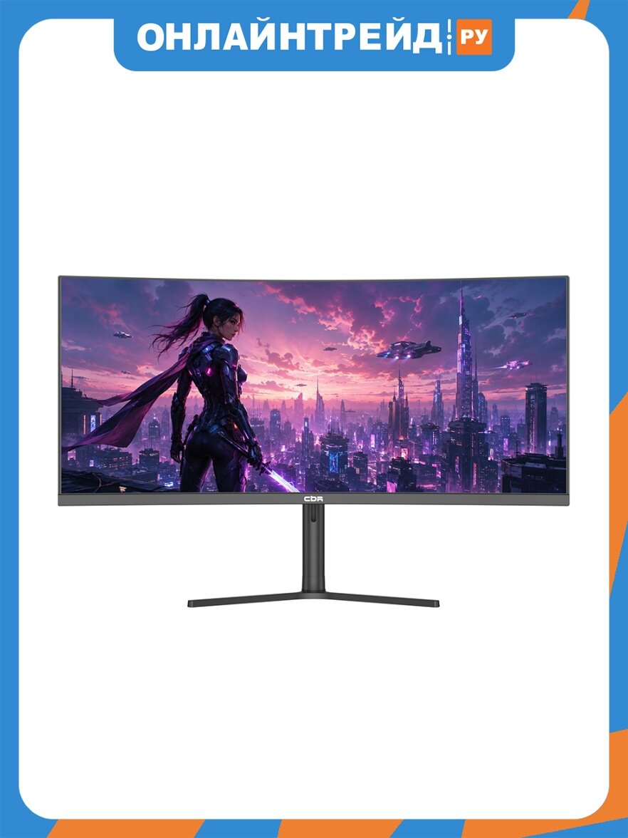 Монитор Cbr LCD MC-3401 34" черный