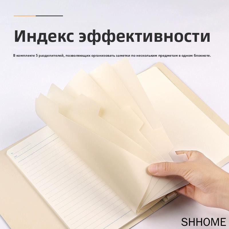 Блокнот в кольцах Kokuyo Noritake A5 40 листов с рисунком для офиса и учебы тетрадь — фото 1