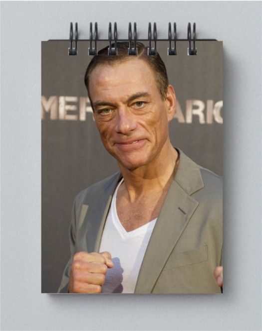 Блокнот Jean-Claude Van Damme, Жан-Клод Ван Дамм №14, А6