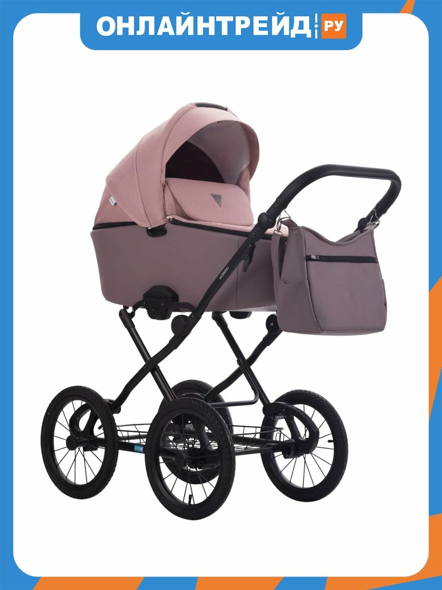 Коляска 2 в 1 Aro Team AroTeam MORENO SL NEW 04 светло-розовый, пудра