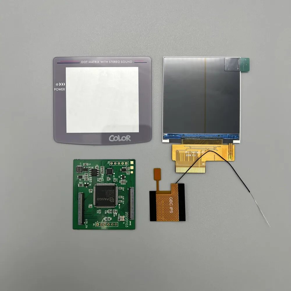 ЖК-экран 2.6" NEW grey для Gameboy Color