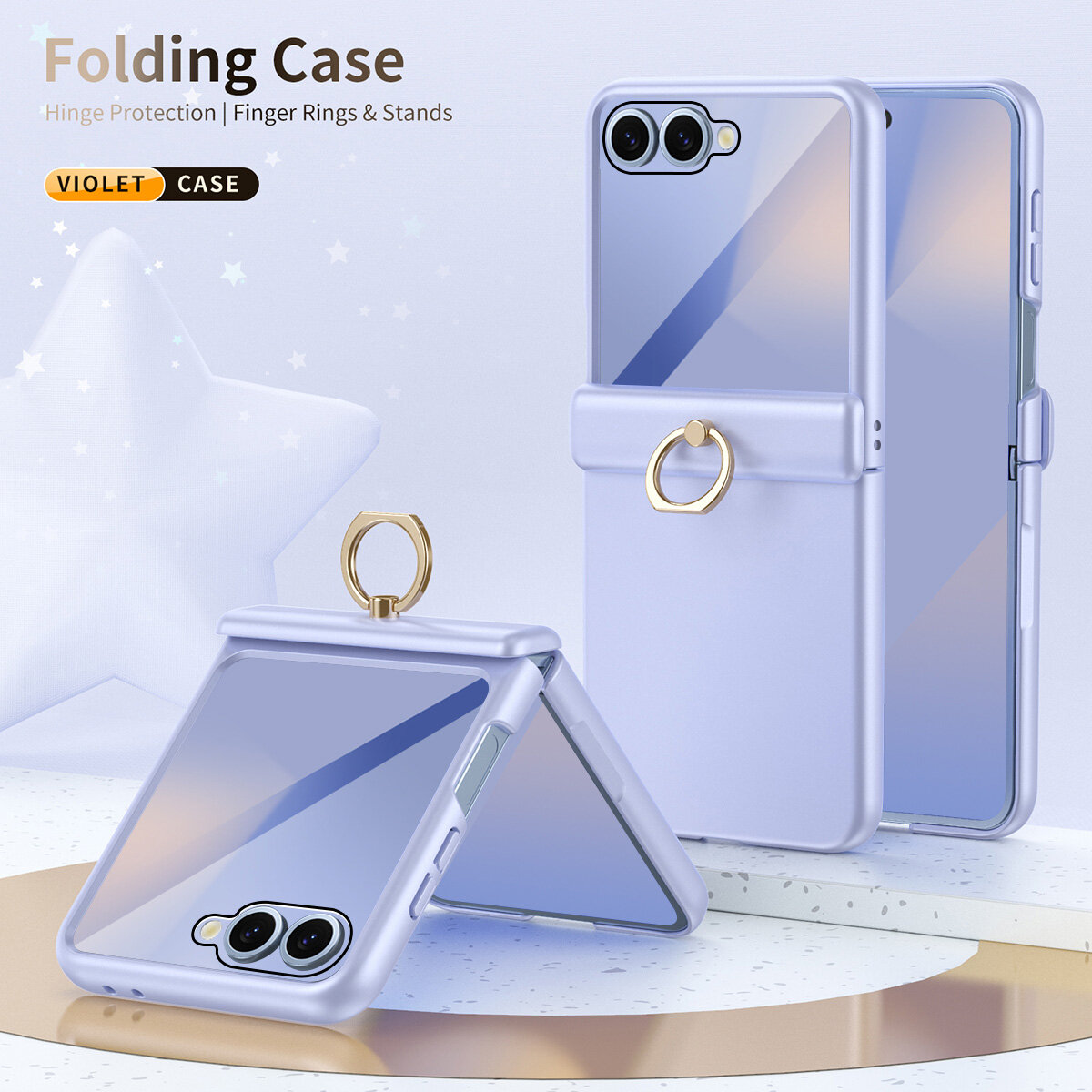 Чехол для Samsung Galaxy Z Flip8 / Samsung Z Flip8 / Самсунг Галакси Зед Флип8, soft touch, чехол-кардиомонитор, поликарбонат (PC), защита камеры, ударопрочный, усиленные углы, Samsung,