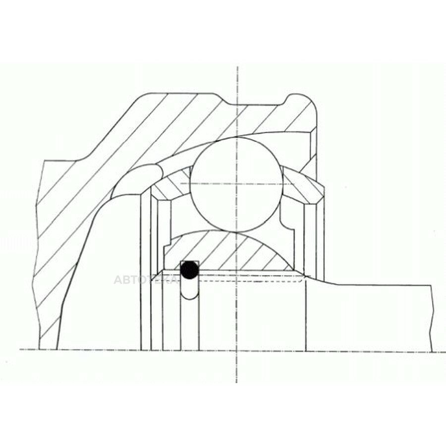 ШРУС VW AMAROK 10- наруж. GKN 306245