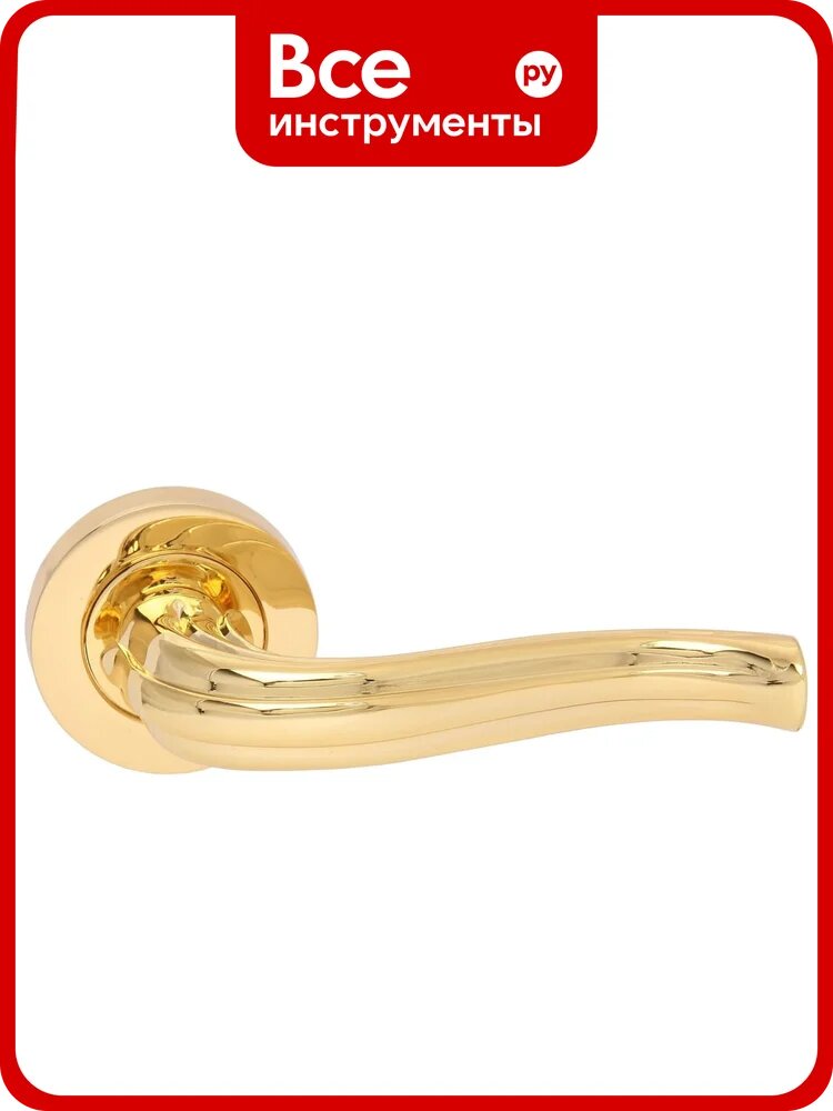 Ручки дверные Левша ORO CHERUBINO 012-16E н/роз d50 Золото У2-1479. З