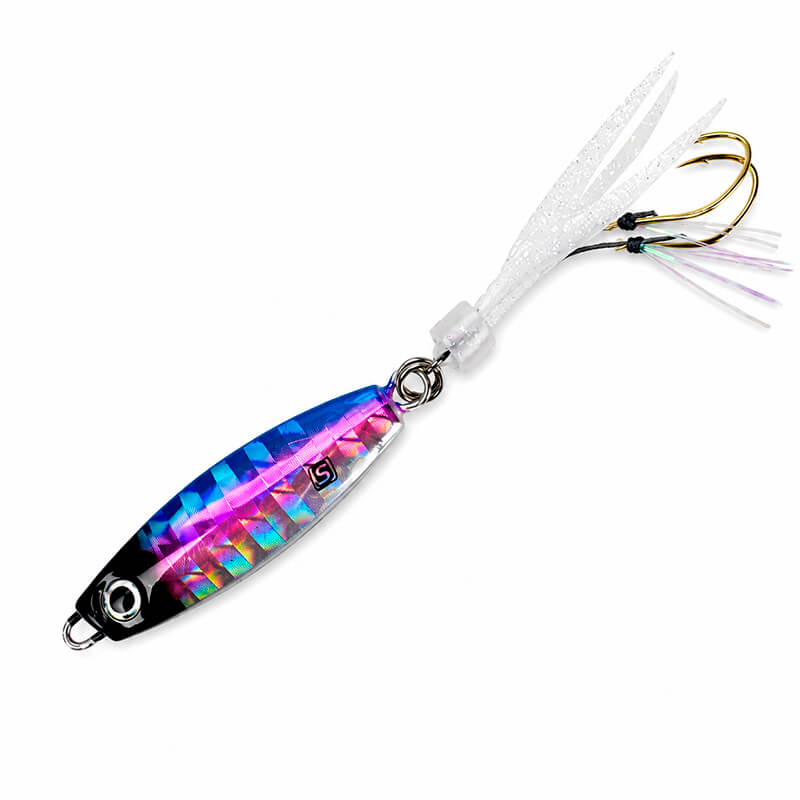 Пилькер BS Baits Aji Double Hook 5гр. #Rainbow