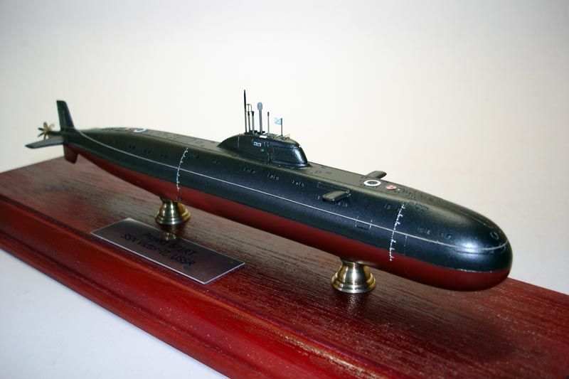 Готовая модель АПЛ пр. 671РТ (SSN Victor-II), масштаб 1/350
