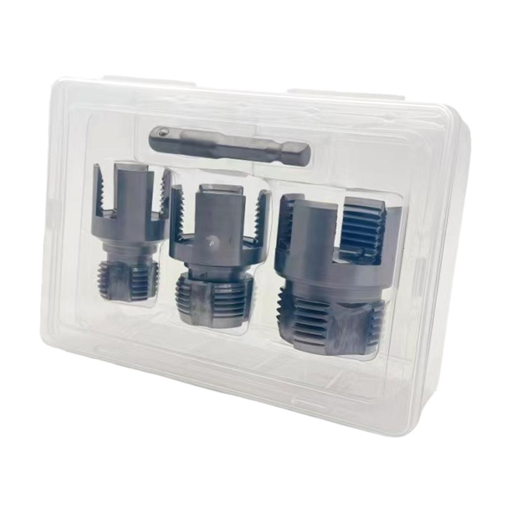 Набор плашек для нарезки резьбы на трубах 1", 1/2", 3/4"