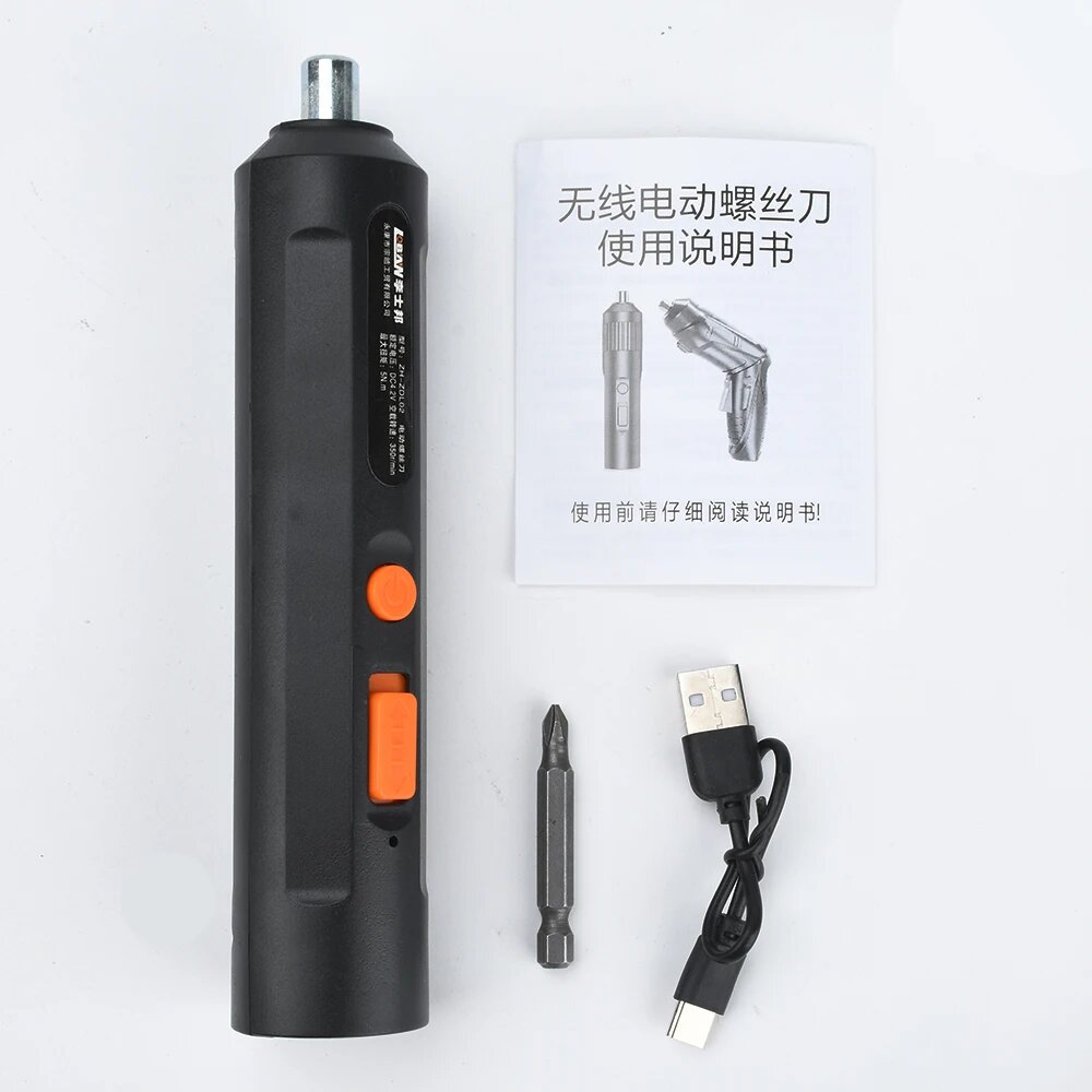 Беспроводная аккумуляторная отвертка USB