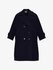 Пальто Chloe Double-breasted coat, размер 38, синий