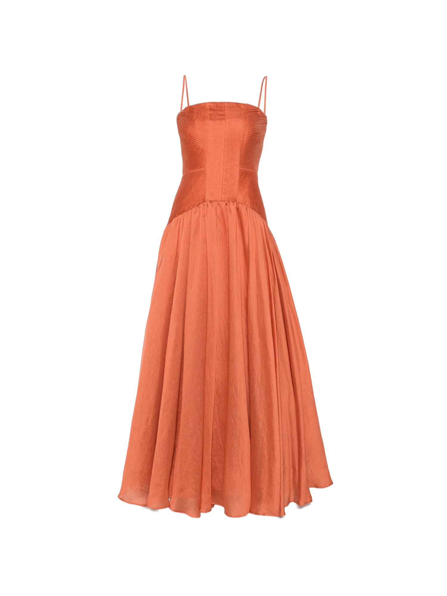 Платье Contour pleated gown