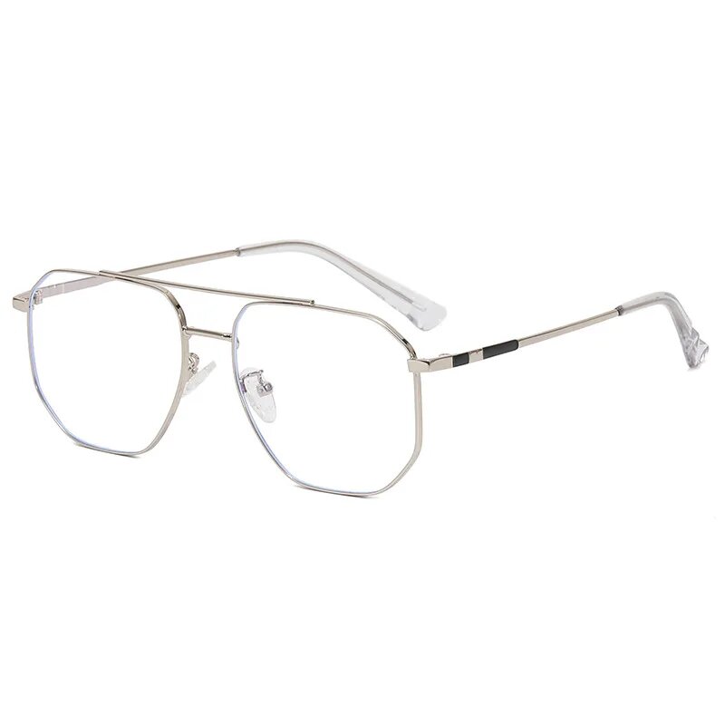 Glocco очки для чтения TR90 прозрачные unisex C4Silver, 0