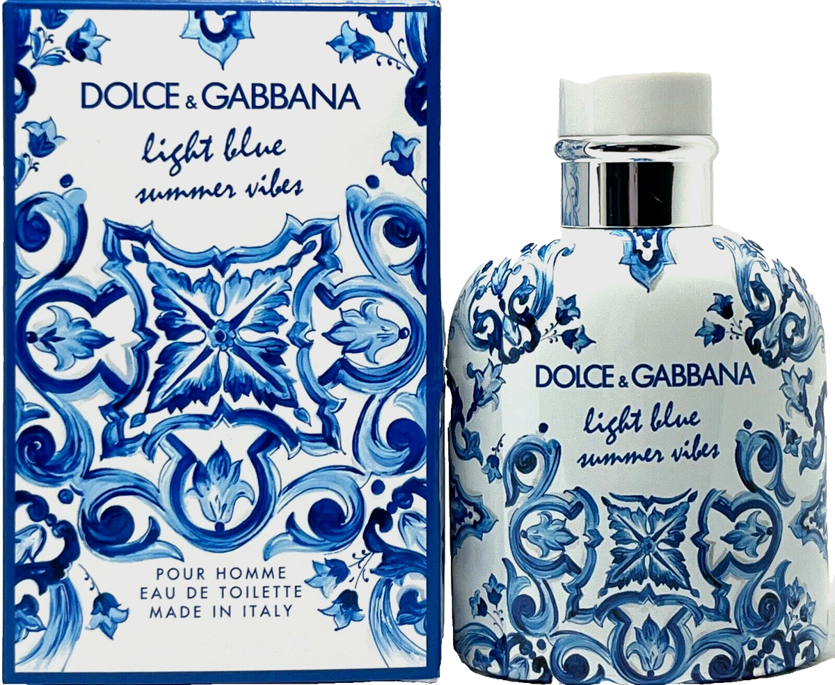 Мужская туалетная вода Dolce & Gabbana Light Blue Summer Vibes 125 мл