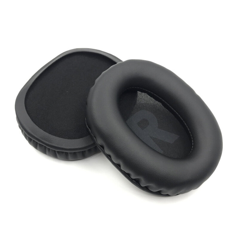 Оригинальные амбушюры из протеиновой кожи с логотипом для Logitech G Pro X, черный, 1 шт