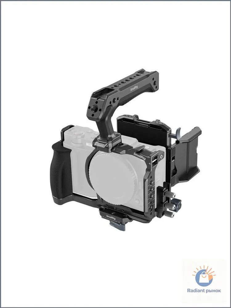 SmallRig 6113 Камерный кейдж для Nikon ZR с быстросъёмной плитой верхней ручкой и зажимом для кабеля
