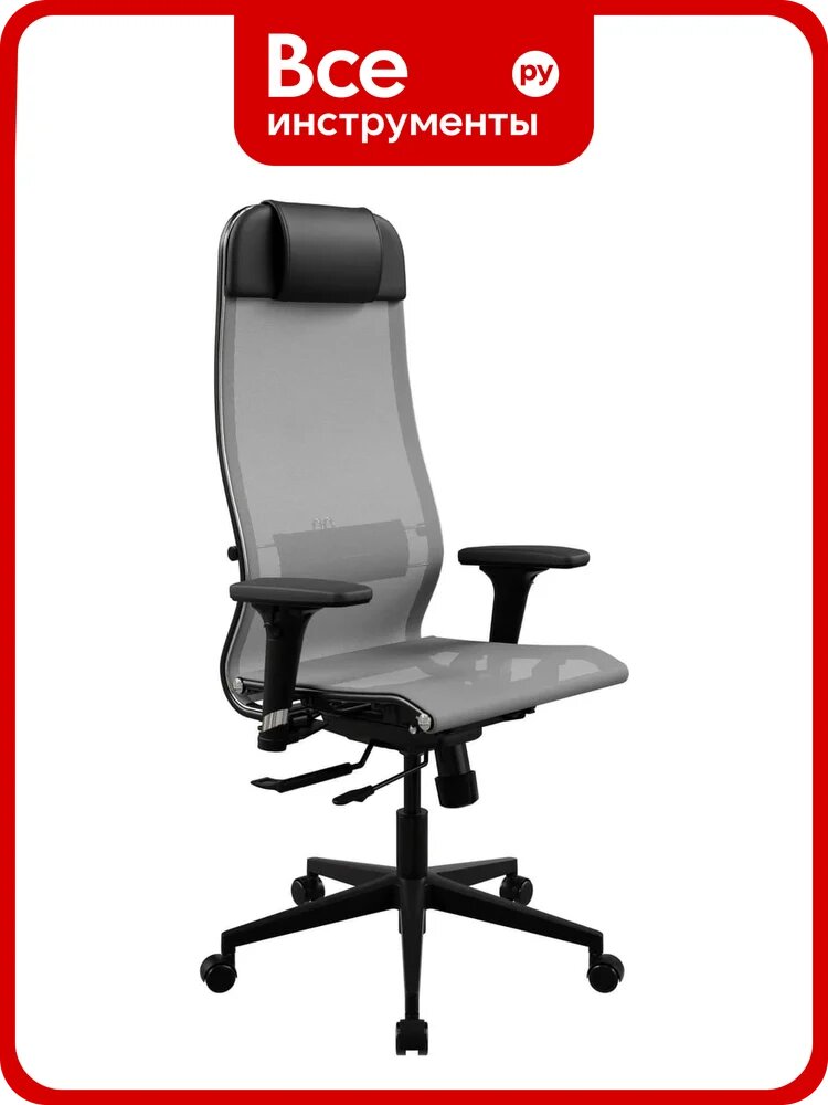Кресло для персонала метта ErgoLife Set 4/подл.200/осн. Synchro 102 (Серый 537. D.1.2F3) z509882590