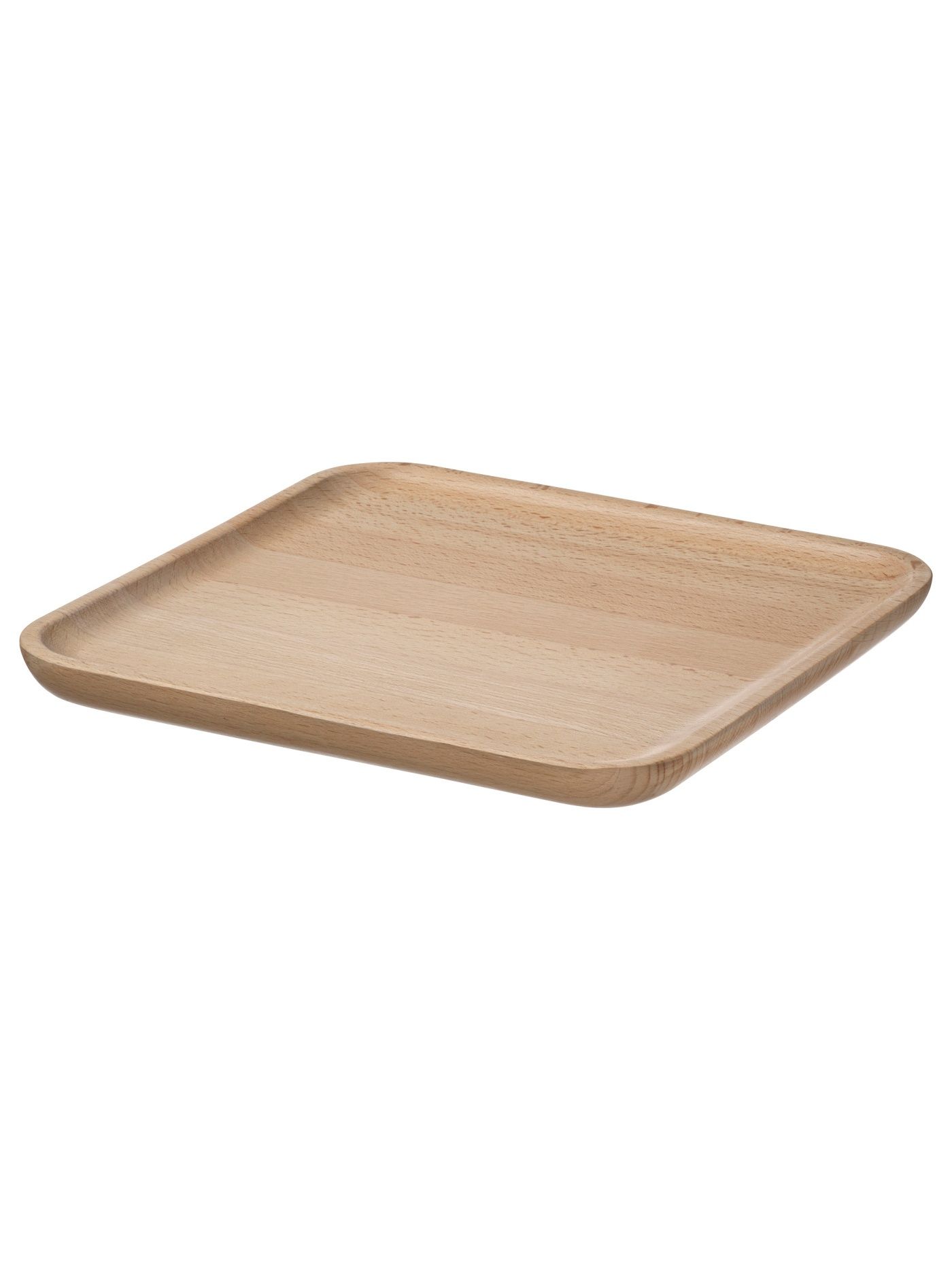 IKEA Декоративное блюдо из бука, 20x20 см