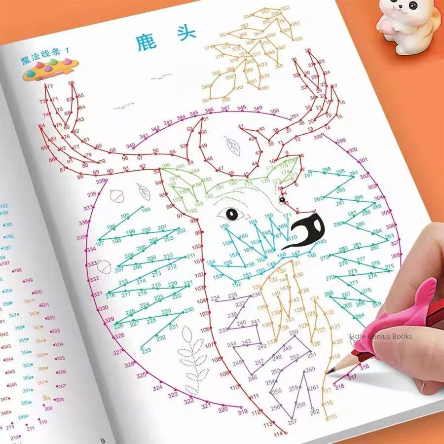 Развивающие прописи для детей 2-6 лет: волшебные линии для малышей, тренировка внимания и логики