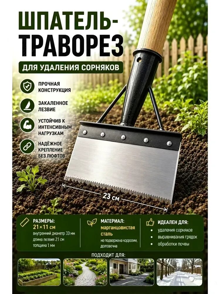 Лопата универсальная 23.5 см