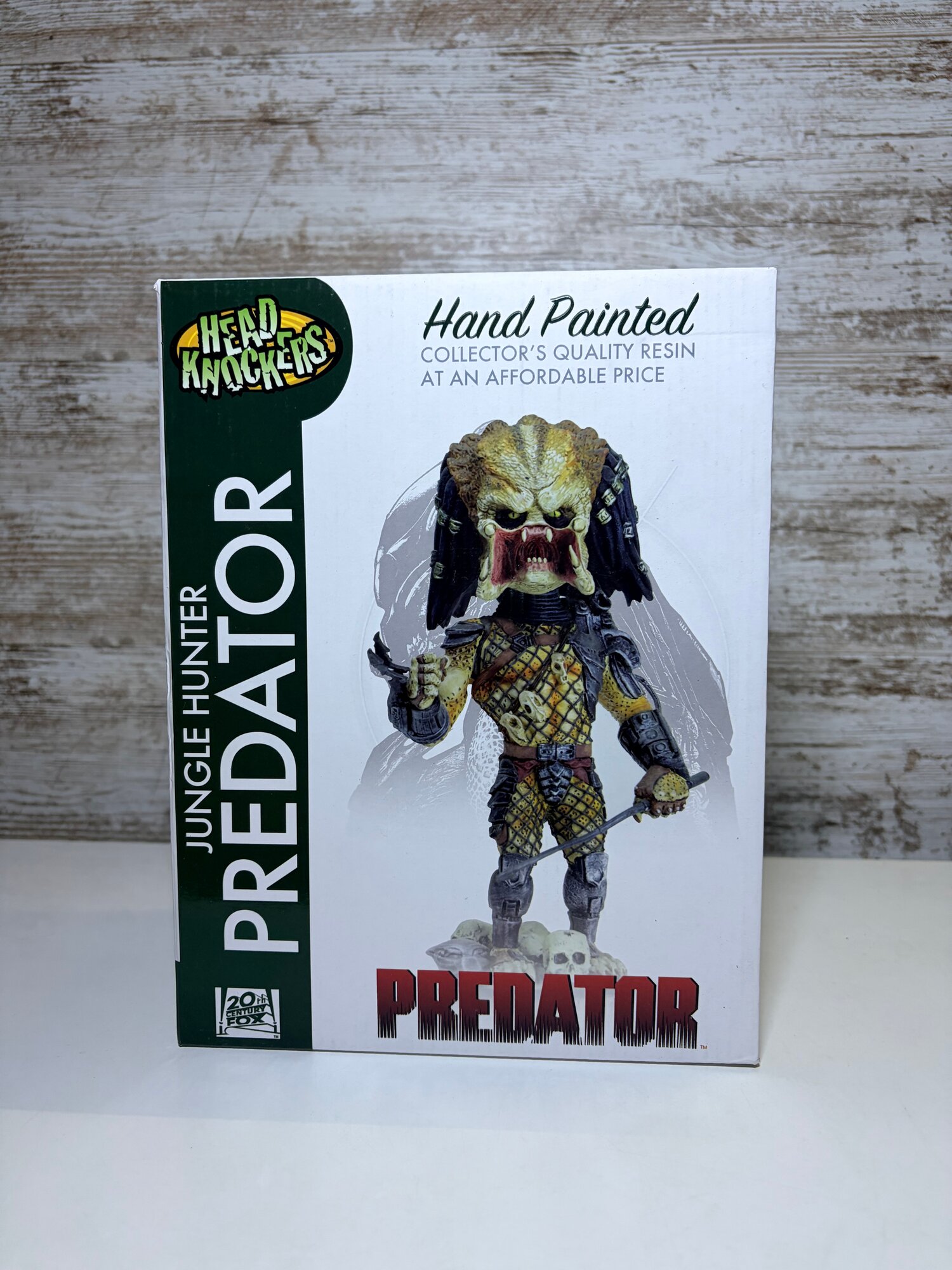 Фигурка Predator, Jungle Hunter, Hand Painted Head Knockers, 20 см от Neca