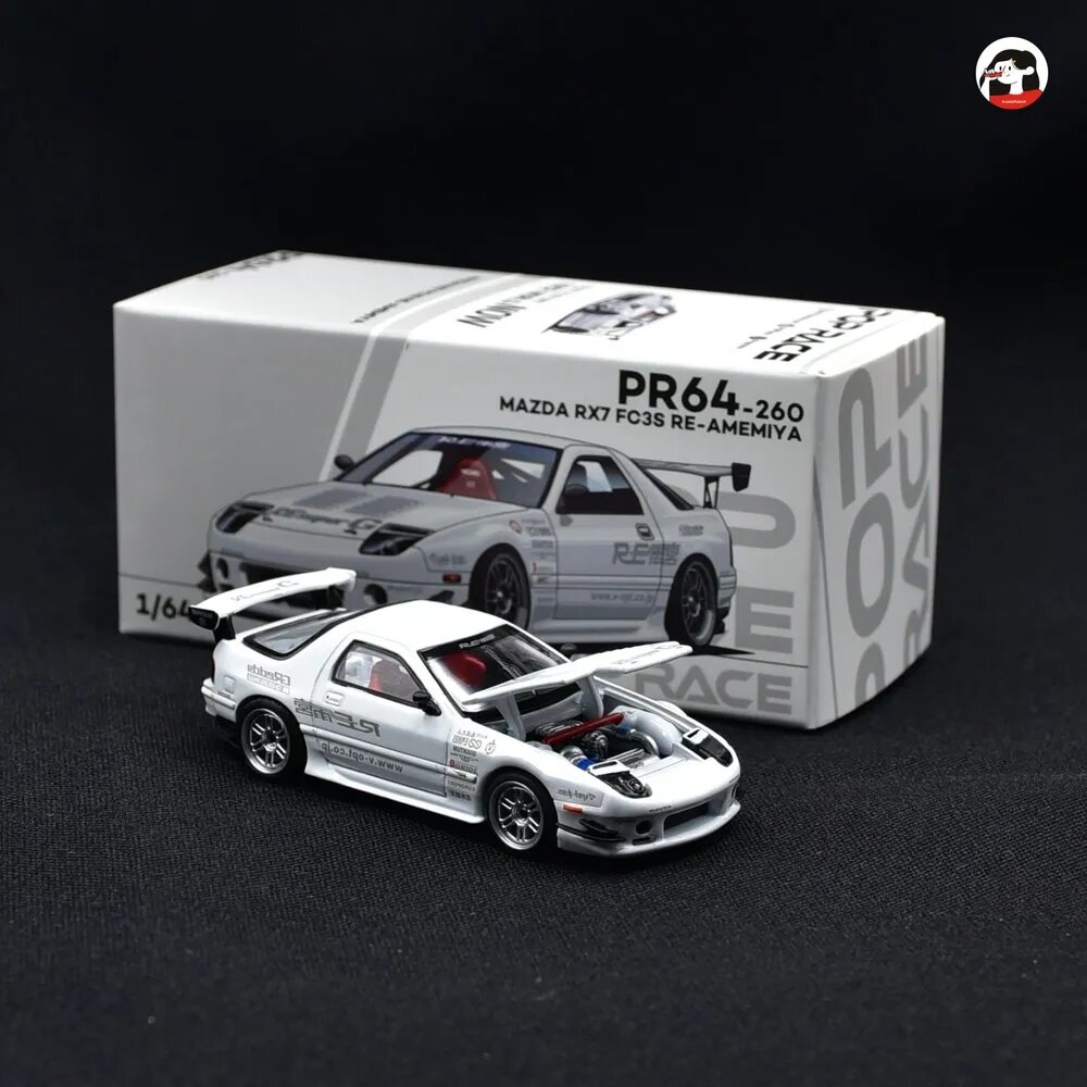 Машинка металлическая модель POP RACE 1:64 MAZDA RX7 FC3S RE AMEMIYA