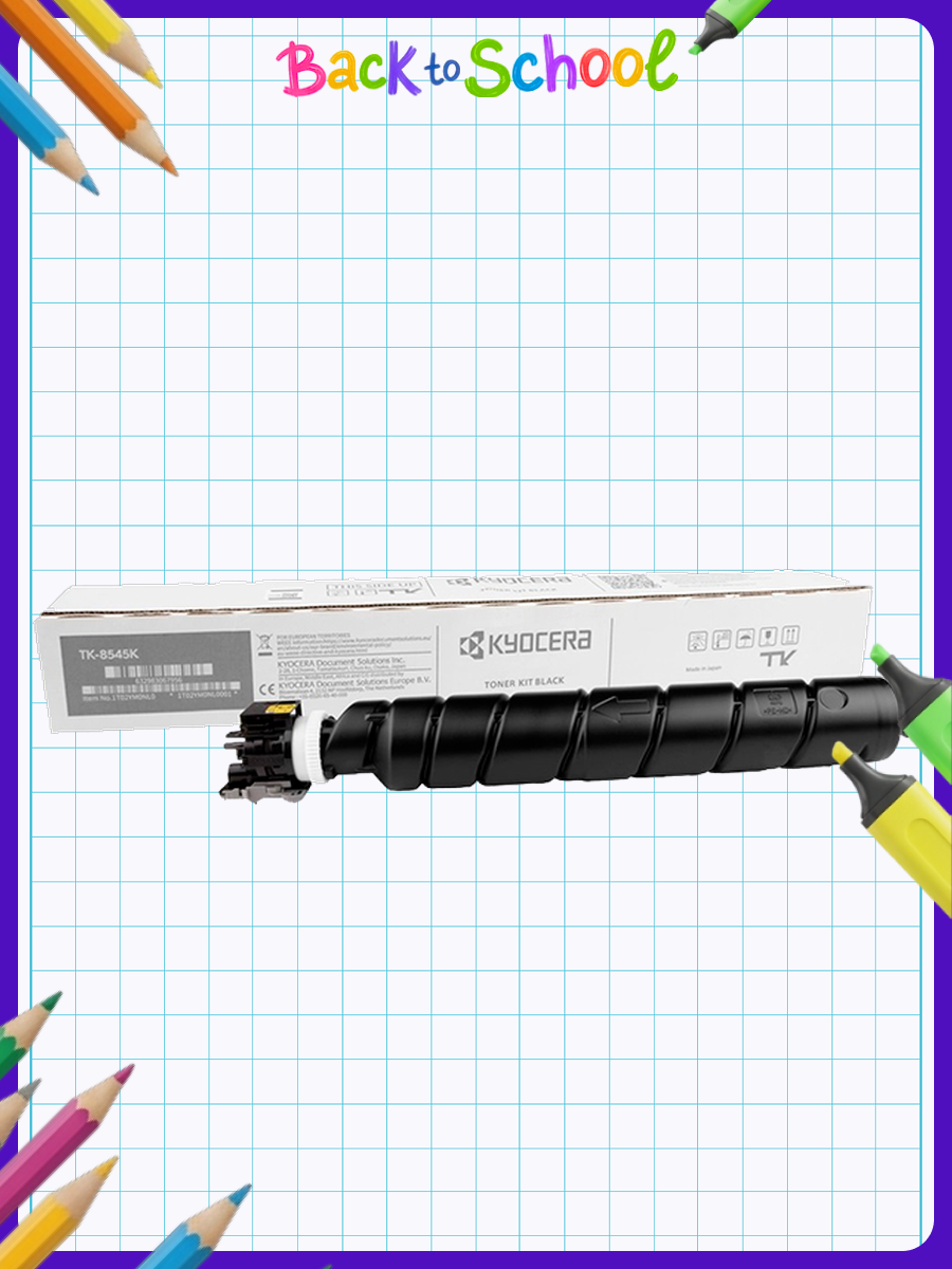 Тонер-картридж для лазерного принтера KYOCERA TK-8545K (1T02YM0NL0)