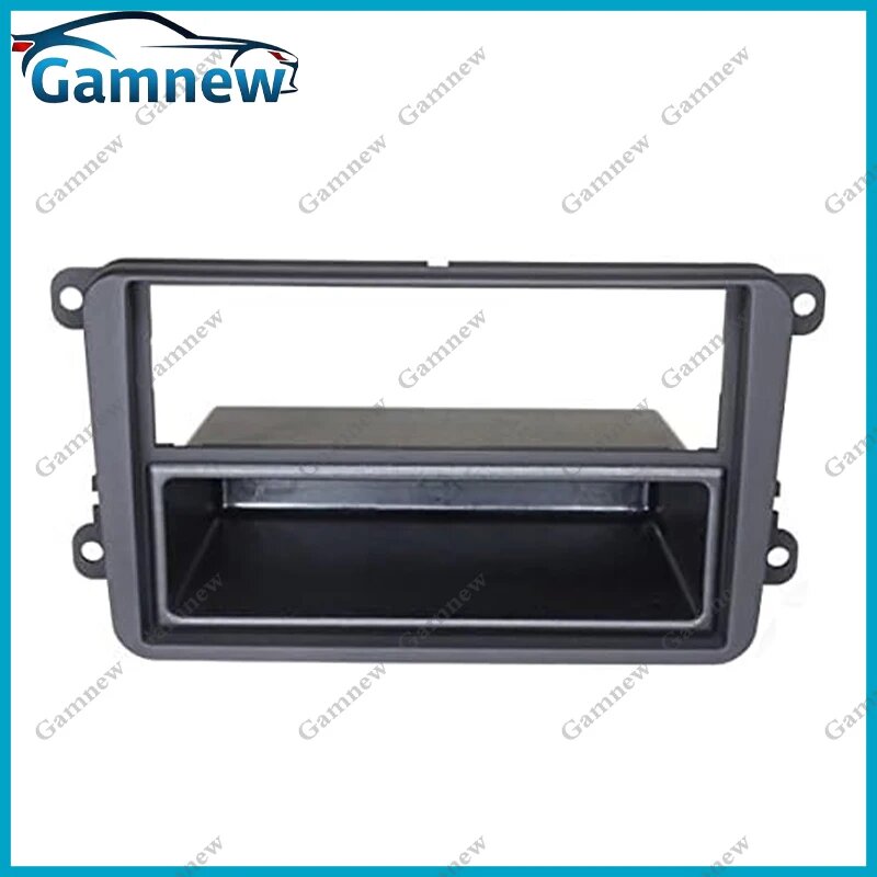 Рамка для автомагнитолы 1 DIN/2 DIN для VW Golf, Touran, Passat 3C, Caddy, EOS, Skoda Frame with Box