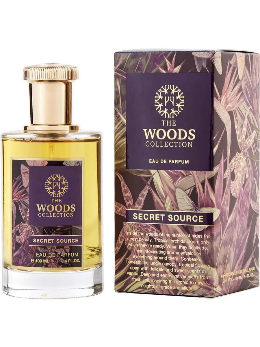 The Woods Collection Secret Source 100 мл оригинал Парфюмерная вода