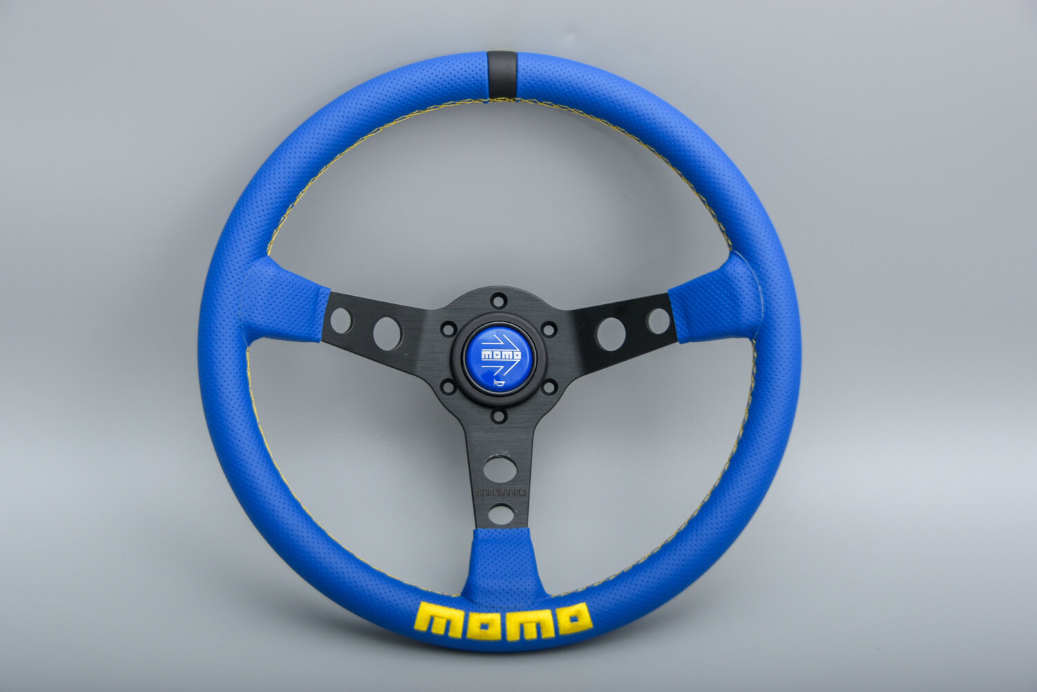 Гоночный руль для дрифта момо MF Blue