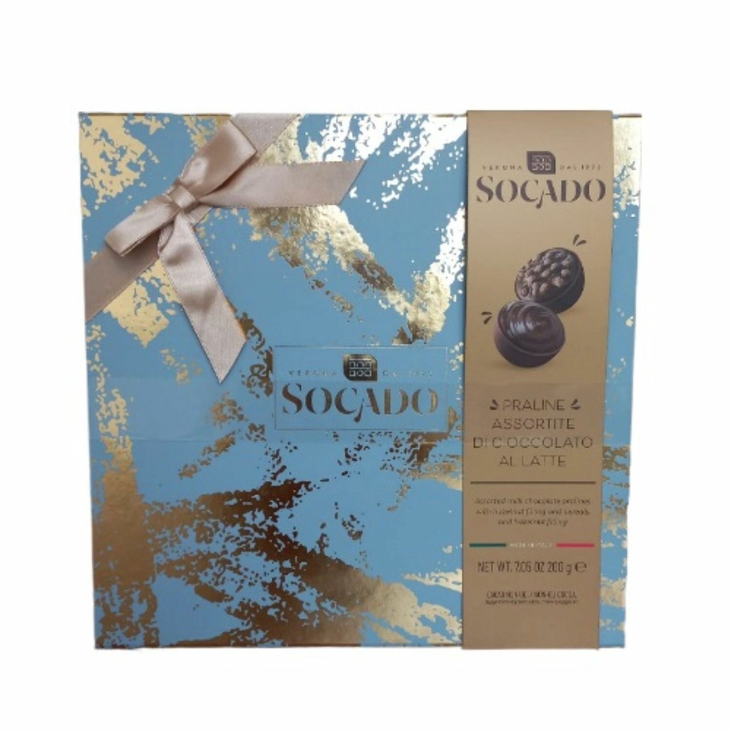 Набор шоколадных конфет Socado пралине graffity 200 г