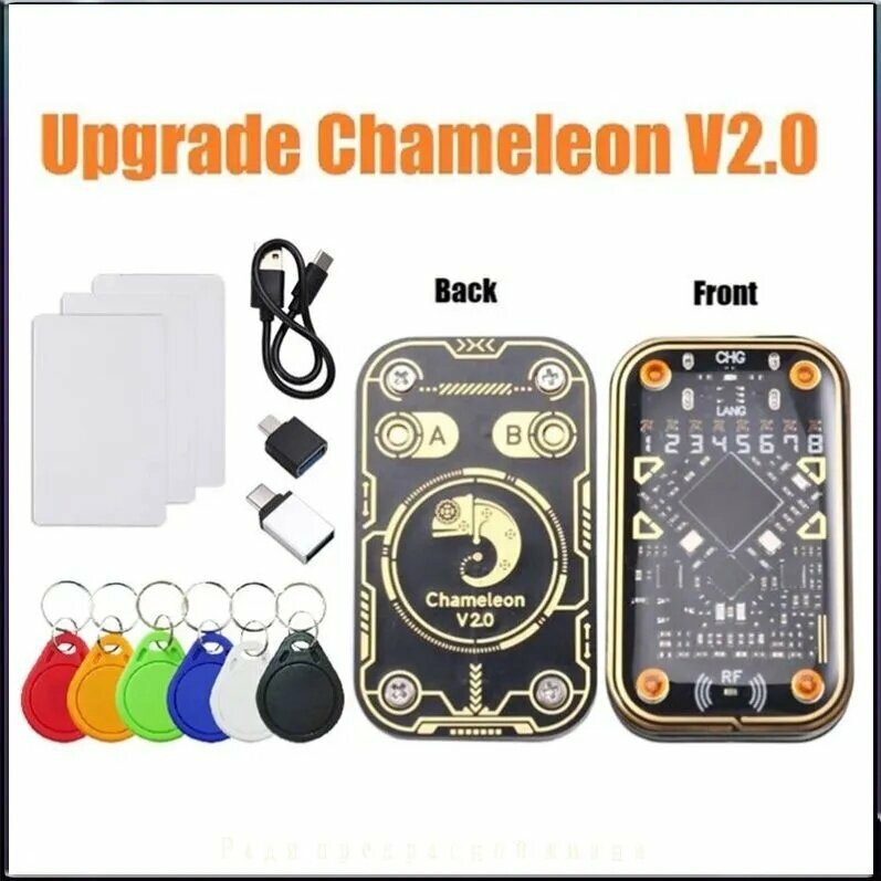 Инновационный бестселлер Chameleon Ultra V2 0 с поддержкой RFID и NFC для копирования 3xcuid 6xuid