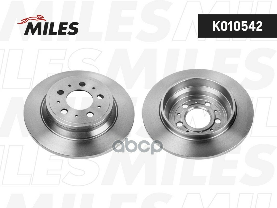 Диск тормозной VOLVO S60 00-/S80 98-06/V70 97-/XC70 00- задний Miles арт. k010542