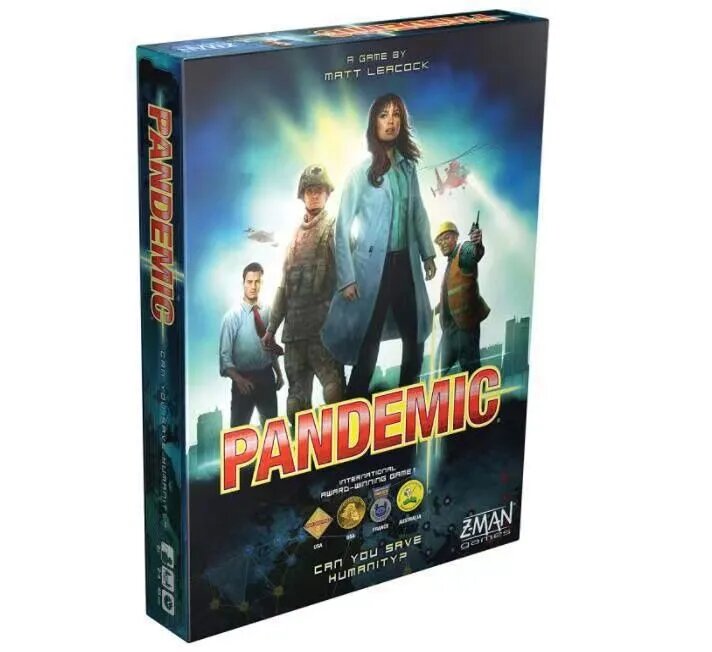 "Пандемия"/Настольная игра/Приключенческая кооперативная игра для взрослых и детей от 8 лет/Стиль Жизни