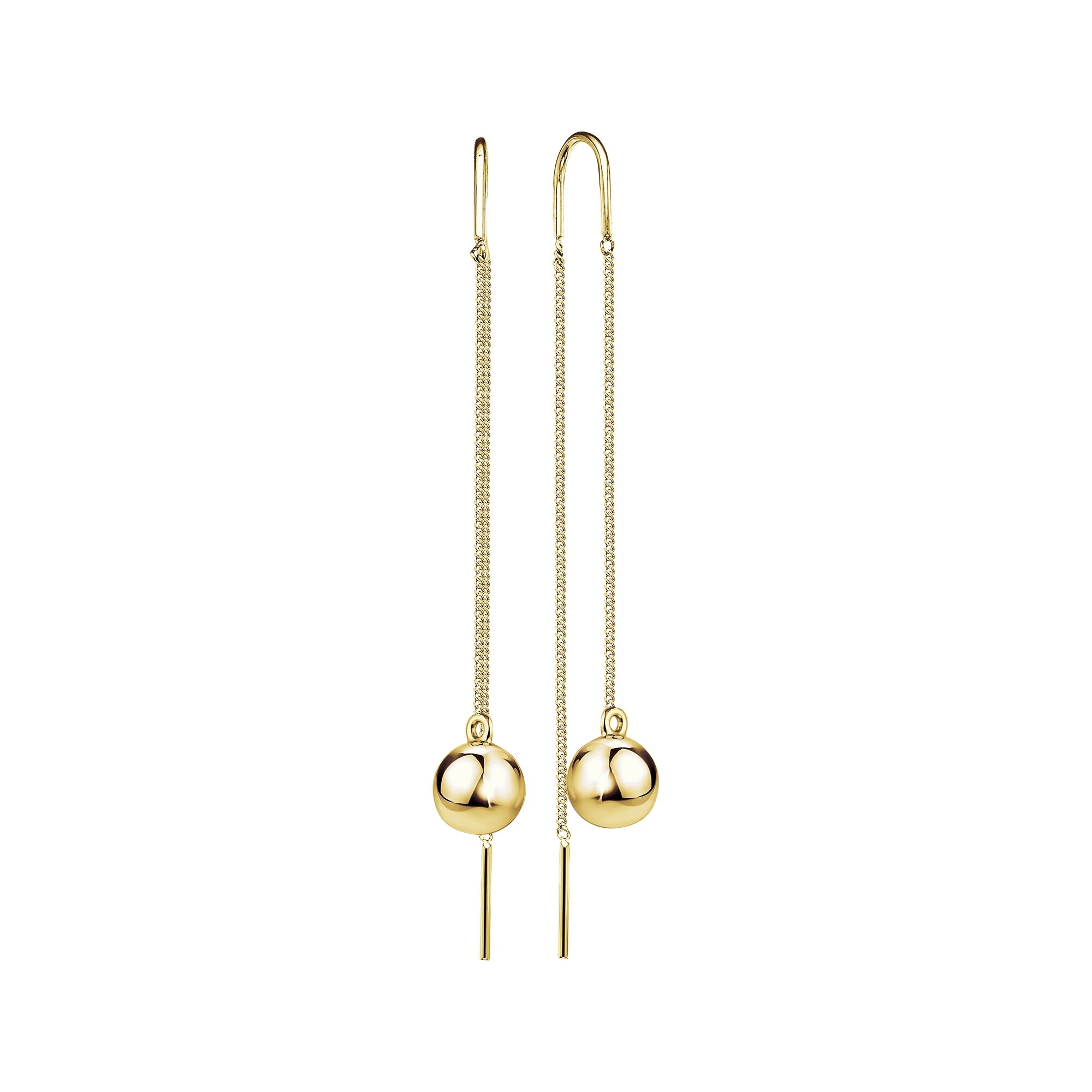 Серьги Diamant online, серебро, 925 проба, золочение