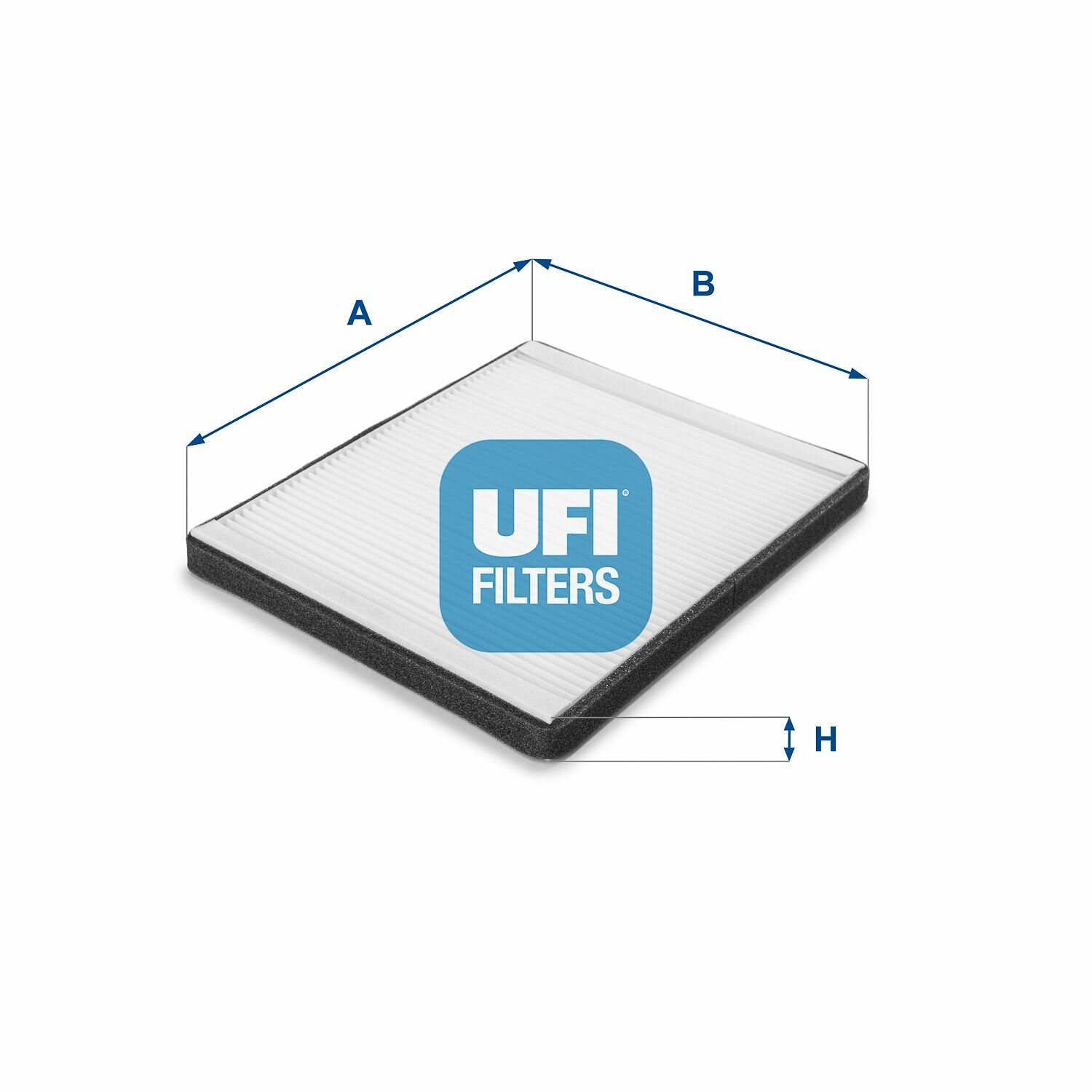 Фильтр салонный для автомобиля, UFI 53.075.00 (1 шт.)