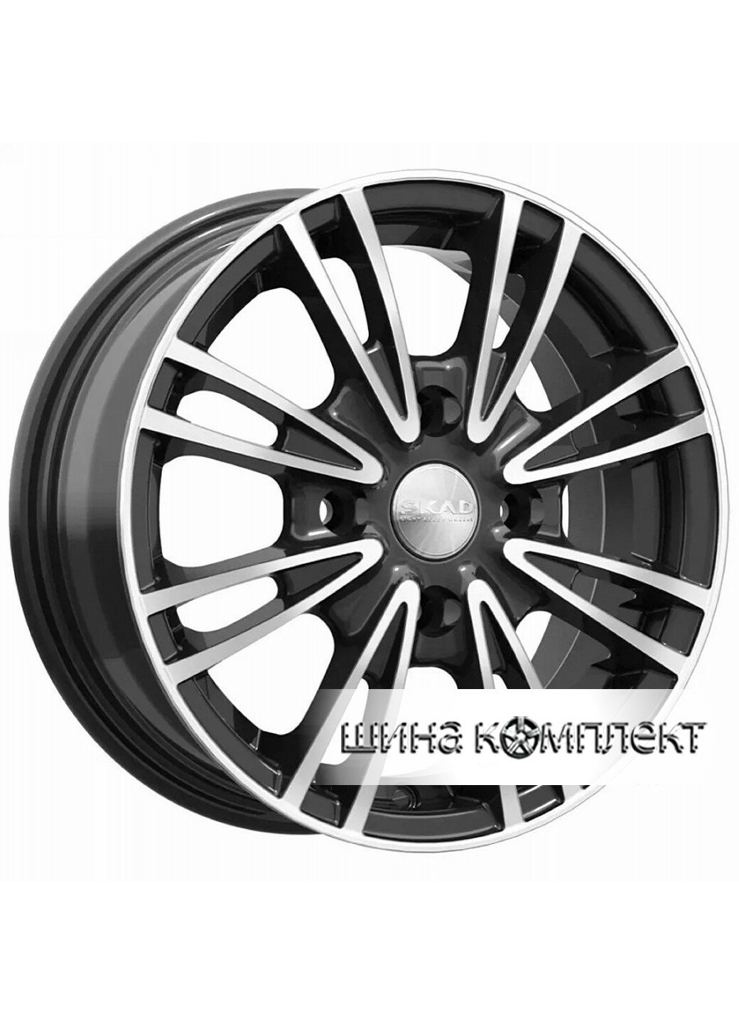 Колесный диск Скад Паркер 7,5x19 5x108 ET33 67,1 Алмаз литой для автомобиля