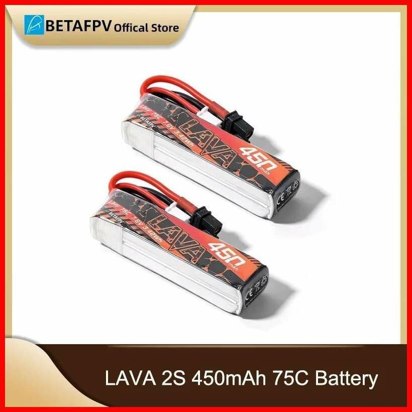 2PCS BETA LAVA 2S/3S/4S 450mAh 75C Батарея