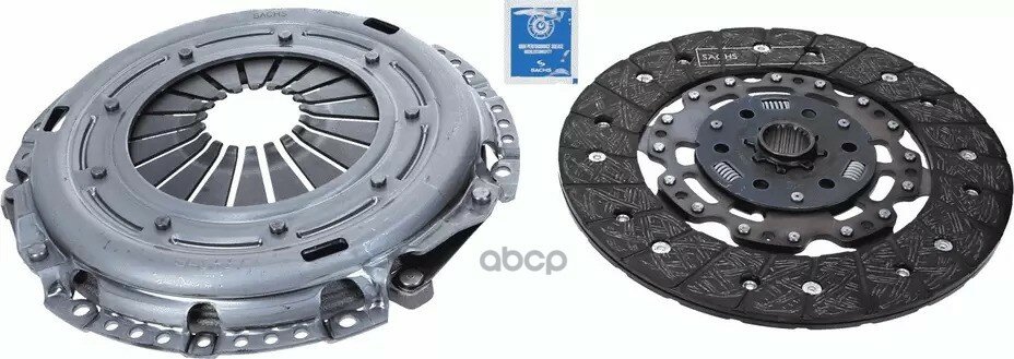 Комплект сцепления Audi A1. Seat Ibiza. Vw Polo 12- 1.4TSi Sachs арт. 3000950070