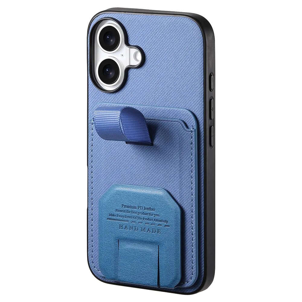 Нескользящий чехол с задней ручкой для Xiaomi 17 15T Poco F7 X7 Redmi Note 15 Синий, SD0821, Poco F7