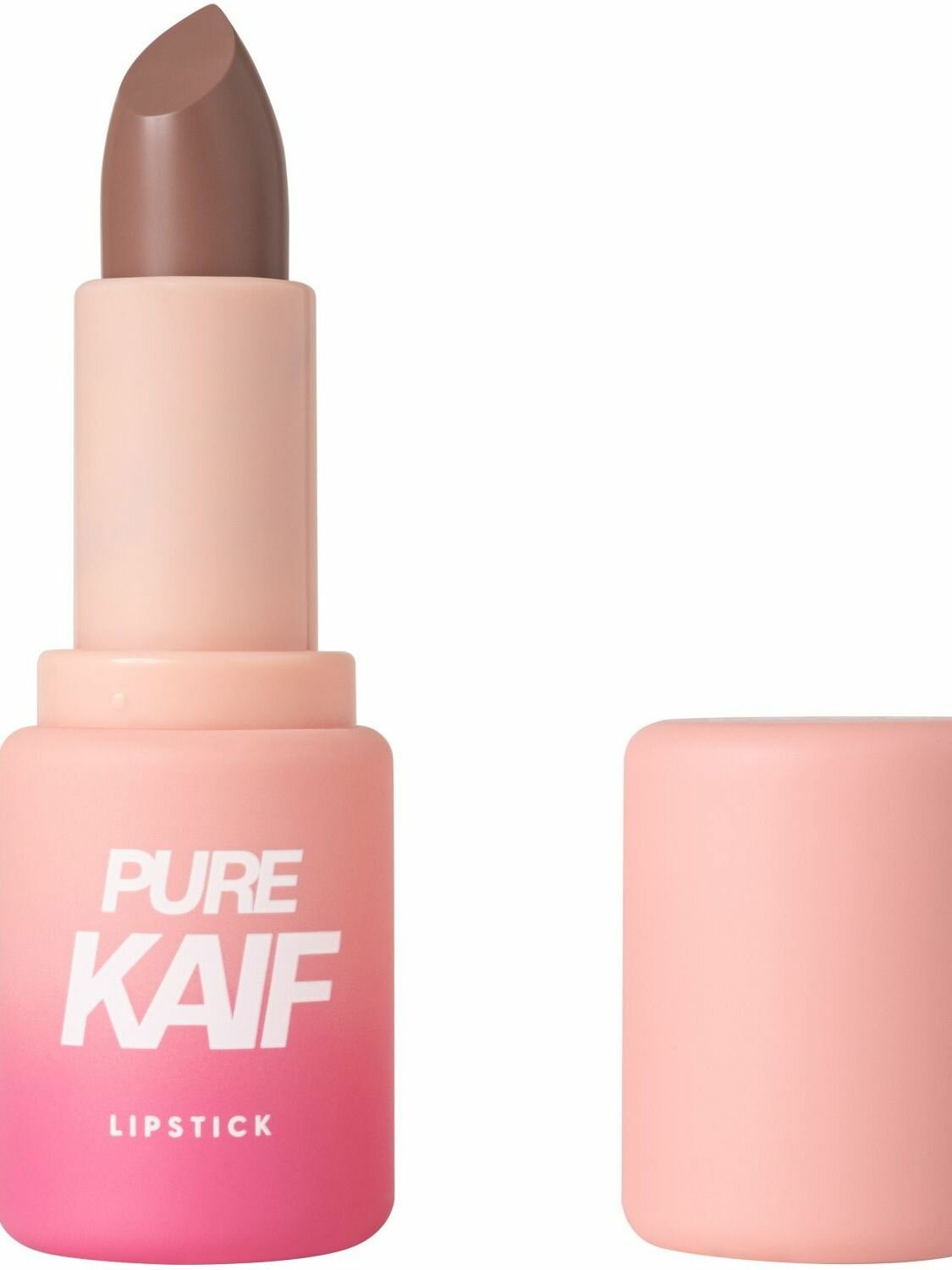 Love Generation Помада для губ в стике Тон 01 Светло-бежевый Pure kaif кремовая, глянцевый финиш, 4 г