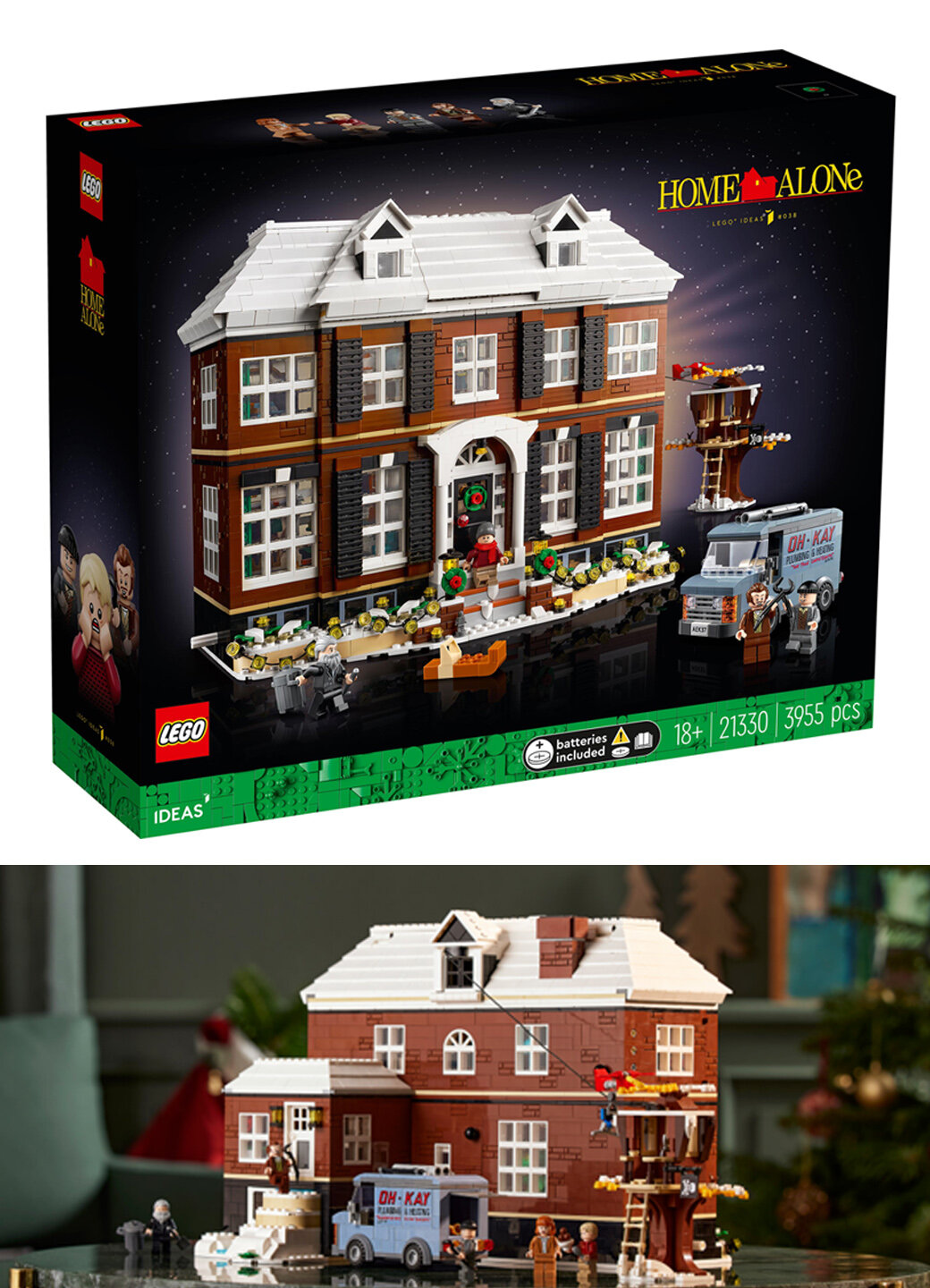 Конструктор LEGO Ideas 21330 Home Alone Один дома, 3955 дет.