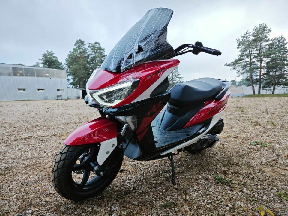 Скутер RACER RC150T-15 HYPER_крас (с ПТС в заводской упаковке)